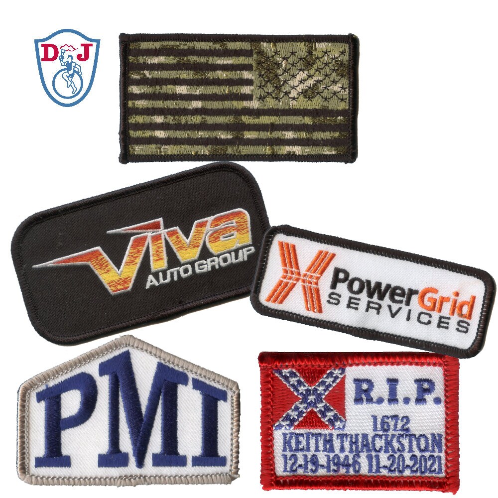 Customized USA Flag and Life Crest Logo Patches | Taiwantrade