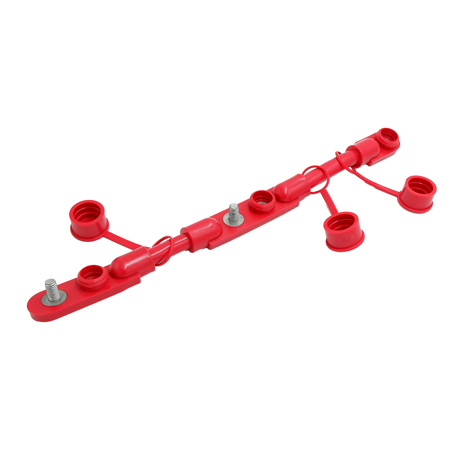 Multi-Battery Overmolded Cable Assembly for 3 Battery Setups - Red ...