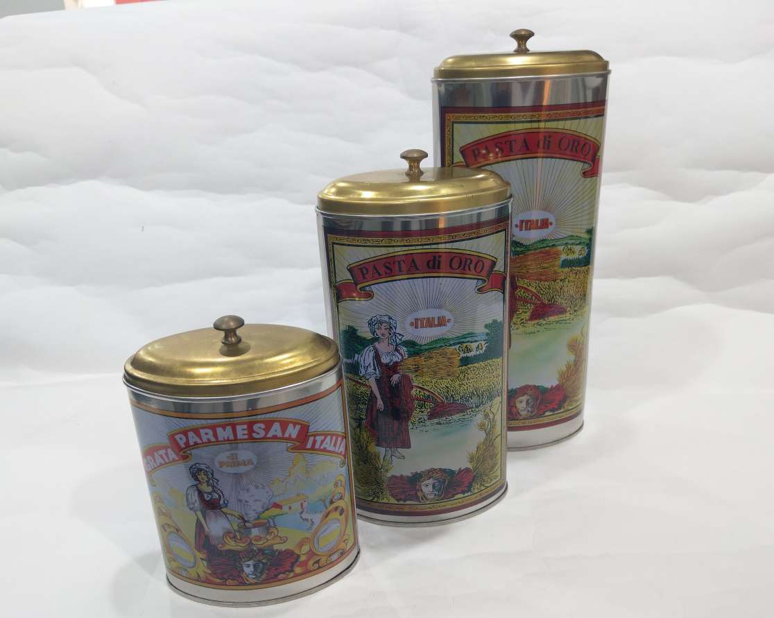 Stainless Steel Food / Spaghetti Pasta Storage Canister | Taiwantrade
