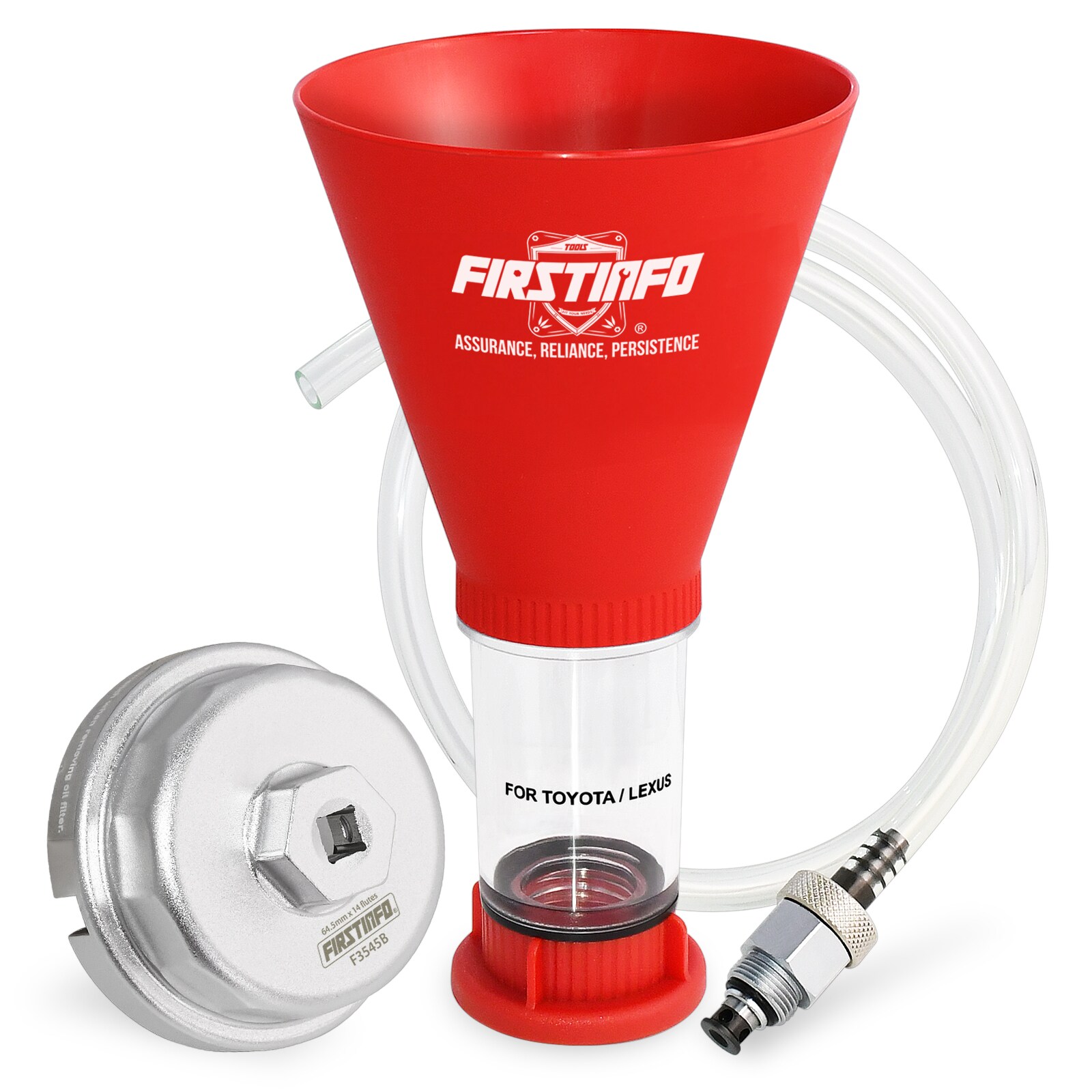 【FIRSTINFO】64.5mm x 14 flutes Forged Oil Filter Wrench + Engine Oil ...