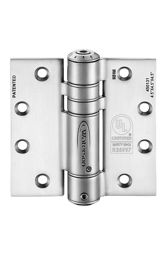 Waterson Self Closing Hinges(Pack of 3) 5"x5" 304SST- Satin Brushed ...