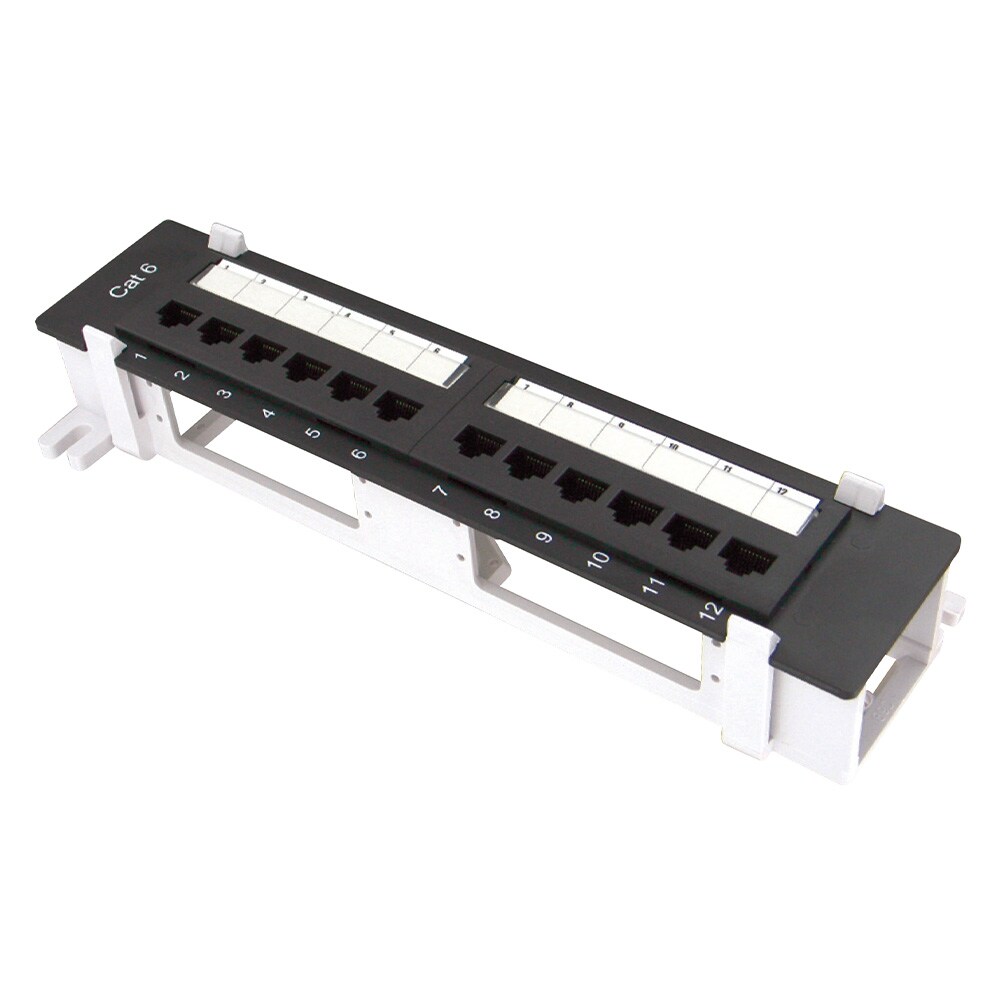 Wall Mount Type 10" 12-Port UTP Modular Patch Panel | Taiwantrade