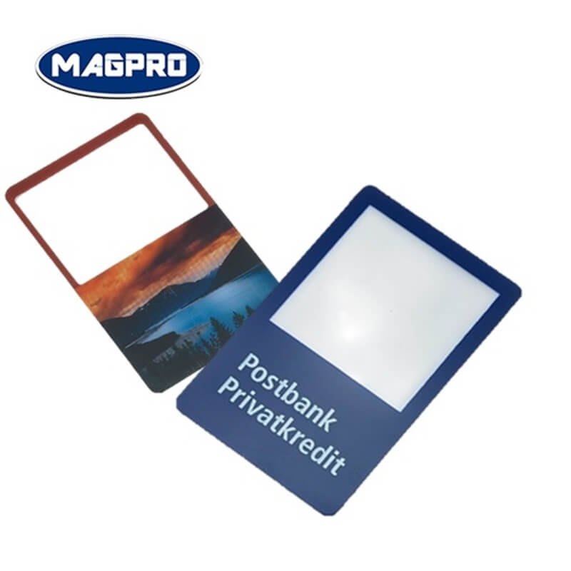 Card Magnifier 3x Magnification With Straight Side Frame | Taiwantrade