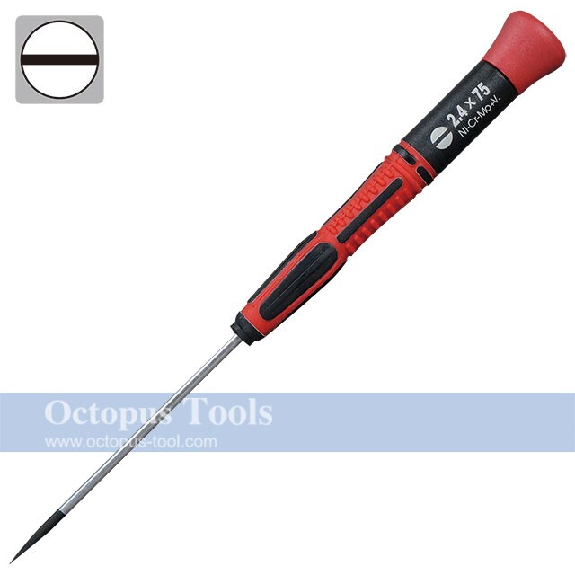 Precision Screwdriver Slotted 2.4mm 175mm Long | Taiwantrade.com