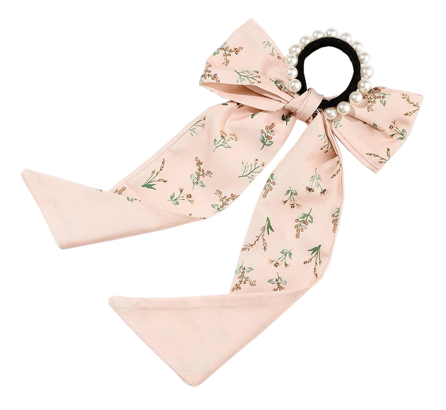 Flora Printing Hair String with Pearl Fashion Accessories Supplier ...