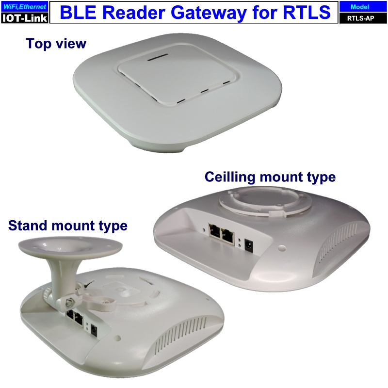BLE Reader Gateway for RTLS applications, Ceiling mount type | Taiwantrade