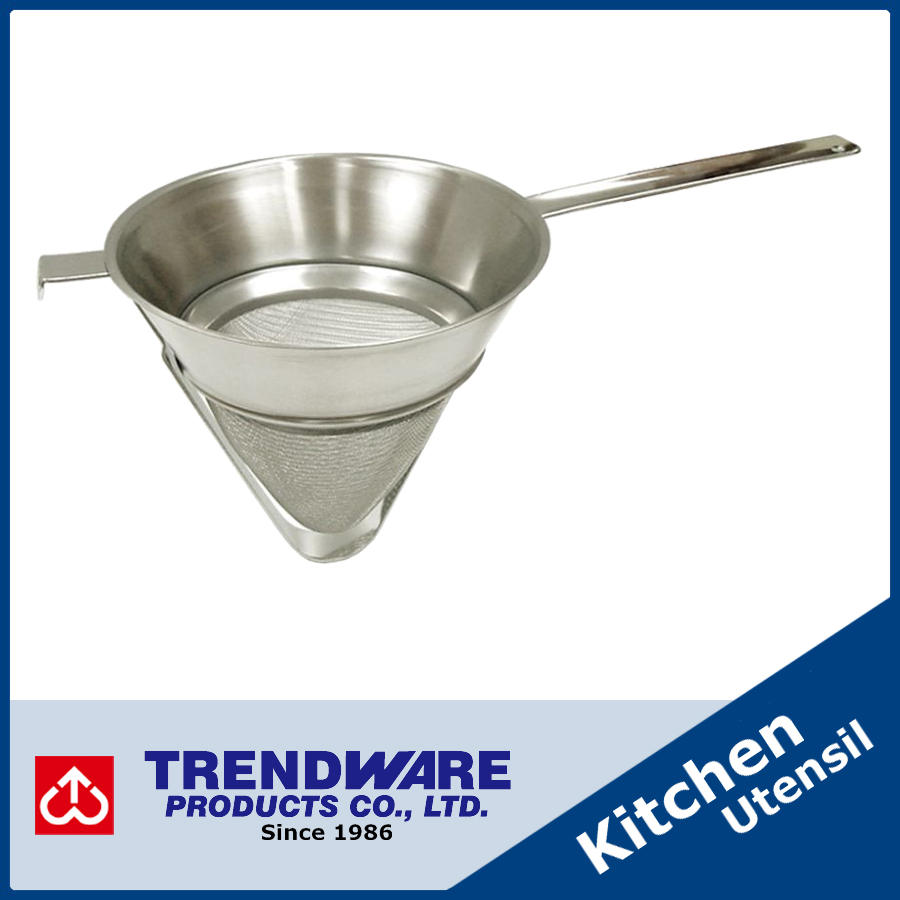 Taiwan Fine / Coarse Mesh Stainless Steel Kitchen Bouillon Strainer ...