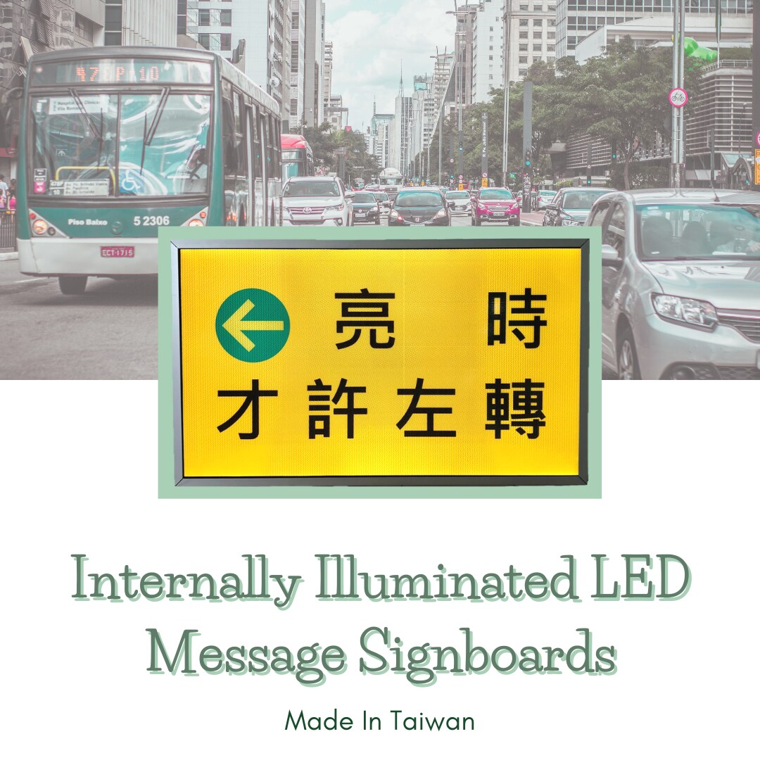 Horizontal Illuminated LED Message Road Signs | Taiwantrade