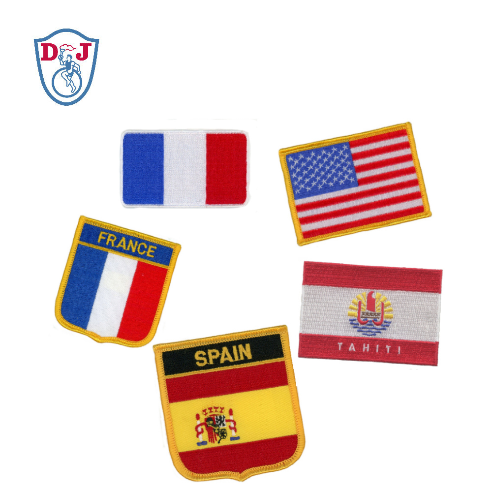 Customized Embroidery Flag Patches | Taiwantrade