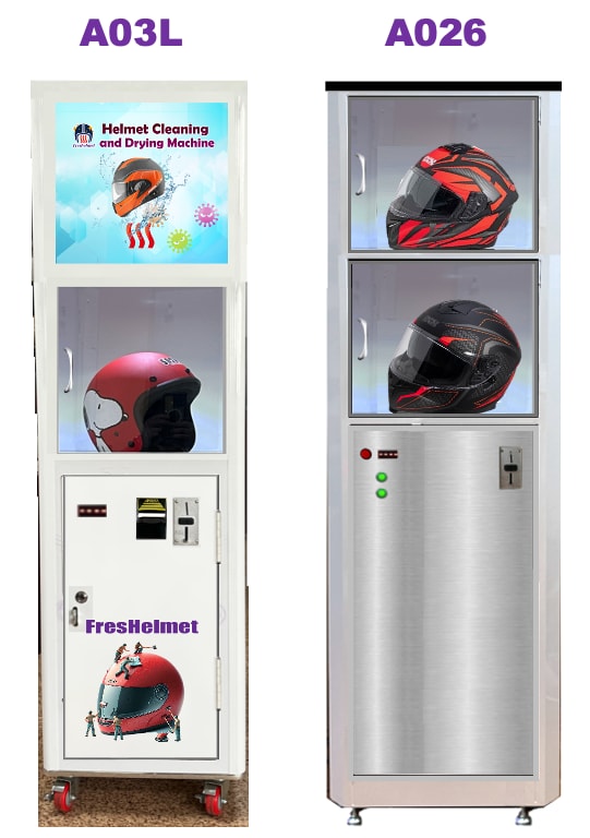 Our FresHelmet Helmet & Shoe Cleaning and drying vending machines now ...
