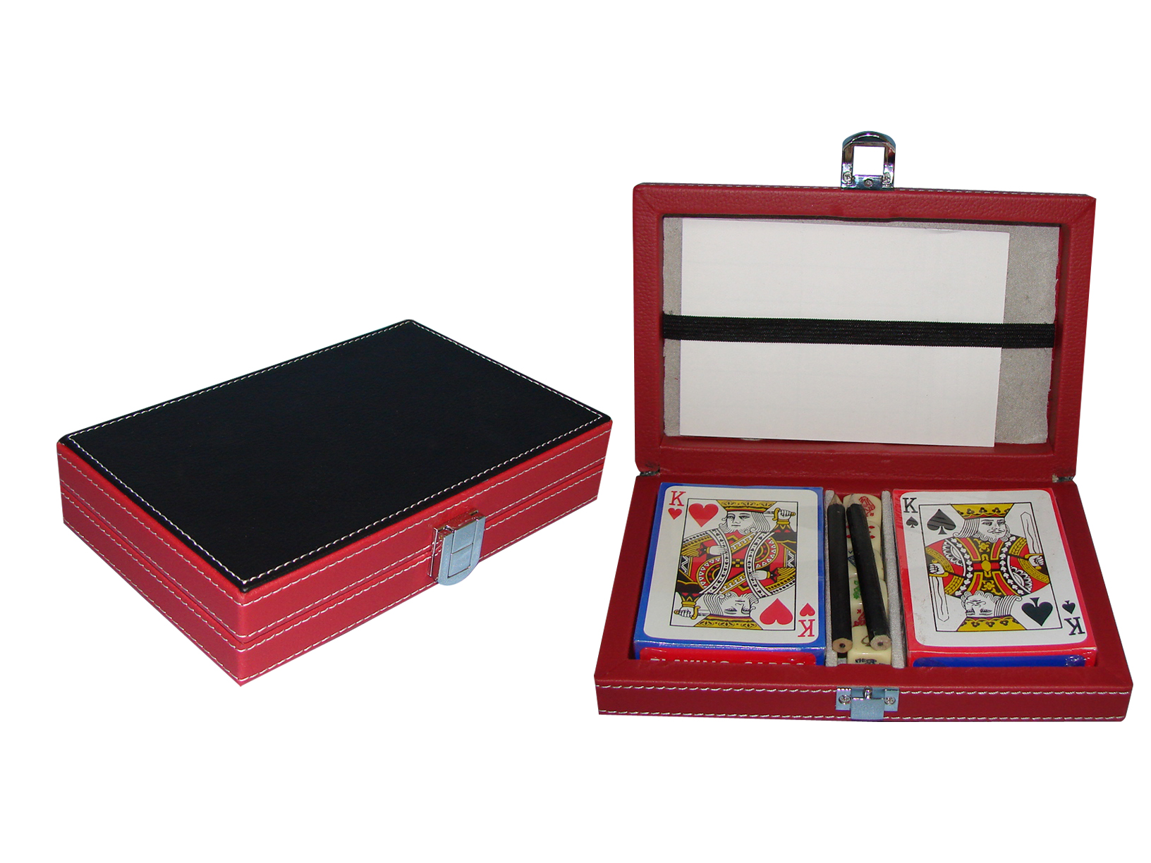 leather playing card box handmade pu poker card box | Taiwantrade