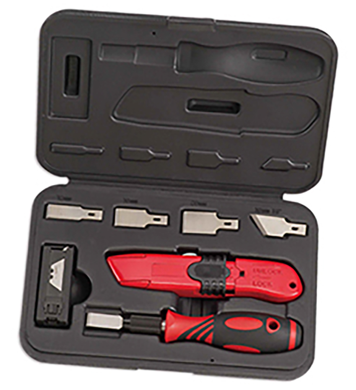 27 Pcs Scraper and Cutter Set--Red color | Taiwantrade