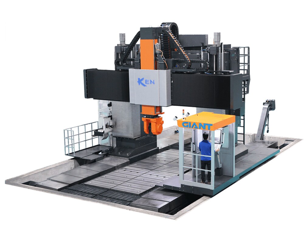 Moving Column Mobile Crossbeam Type 5-Axis Machine Center - Giant ...