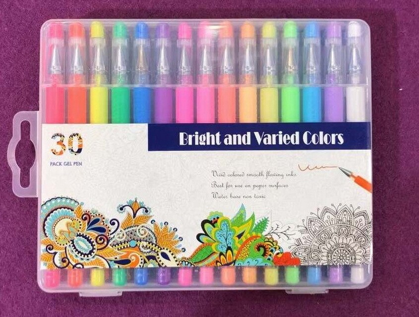 SET OF 30 GEL PENS | Taiwantrade