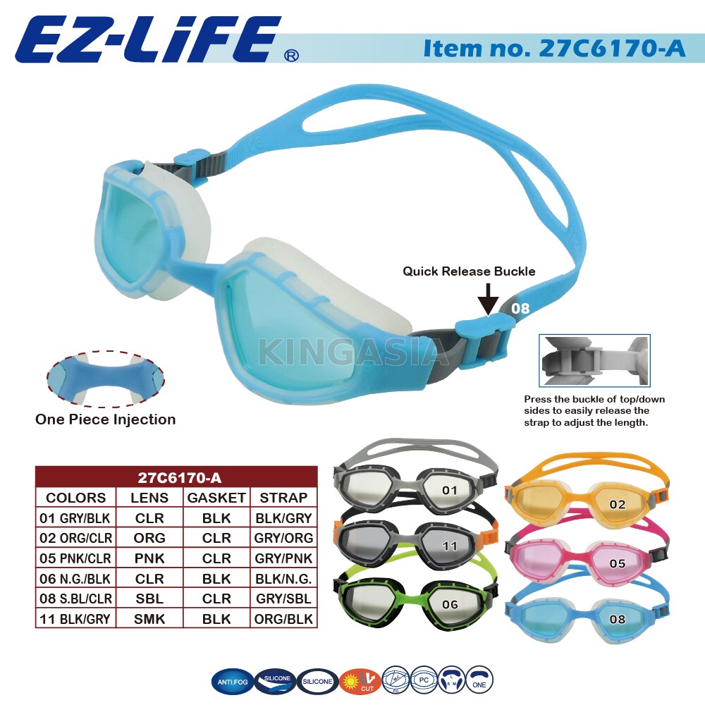 EZ-LiFE Adult's swimming goggles | Taiwantrade.com