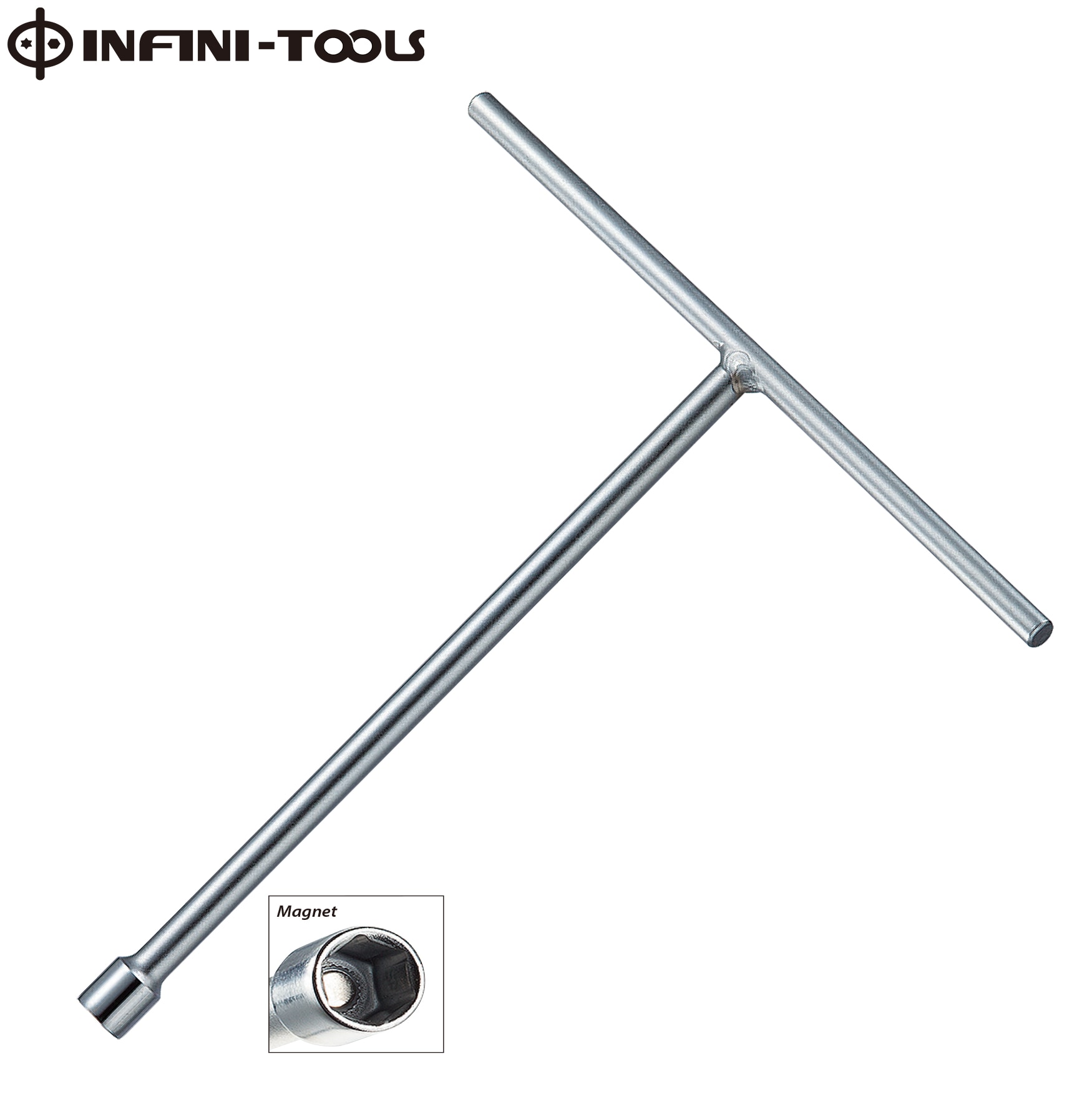 T-Handle Magnetic Short Socket Wrench, 8 - 17 mm | Taiwantrade