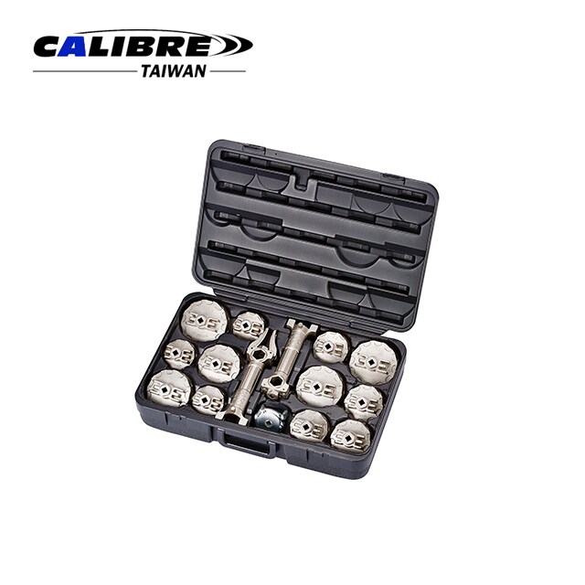 TAIWAN CALIBRE 15PC 3/8" Dr x 24mm Oil Filter Cups Wrench Socket ...