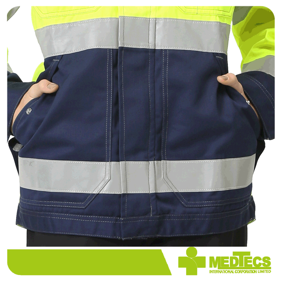 safety red high visibility reflective jacket | MEDTECS (TAIWAN) CORP.