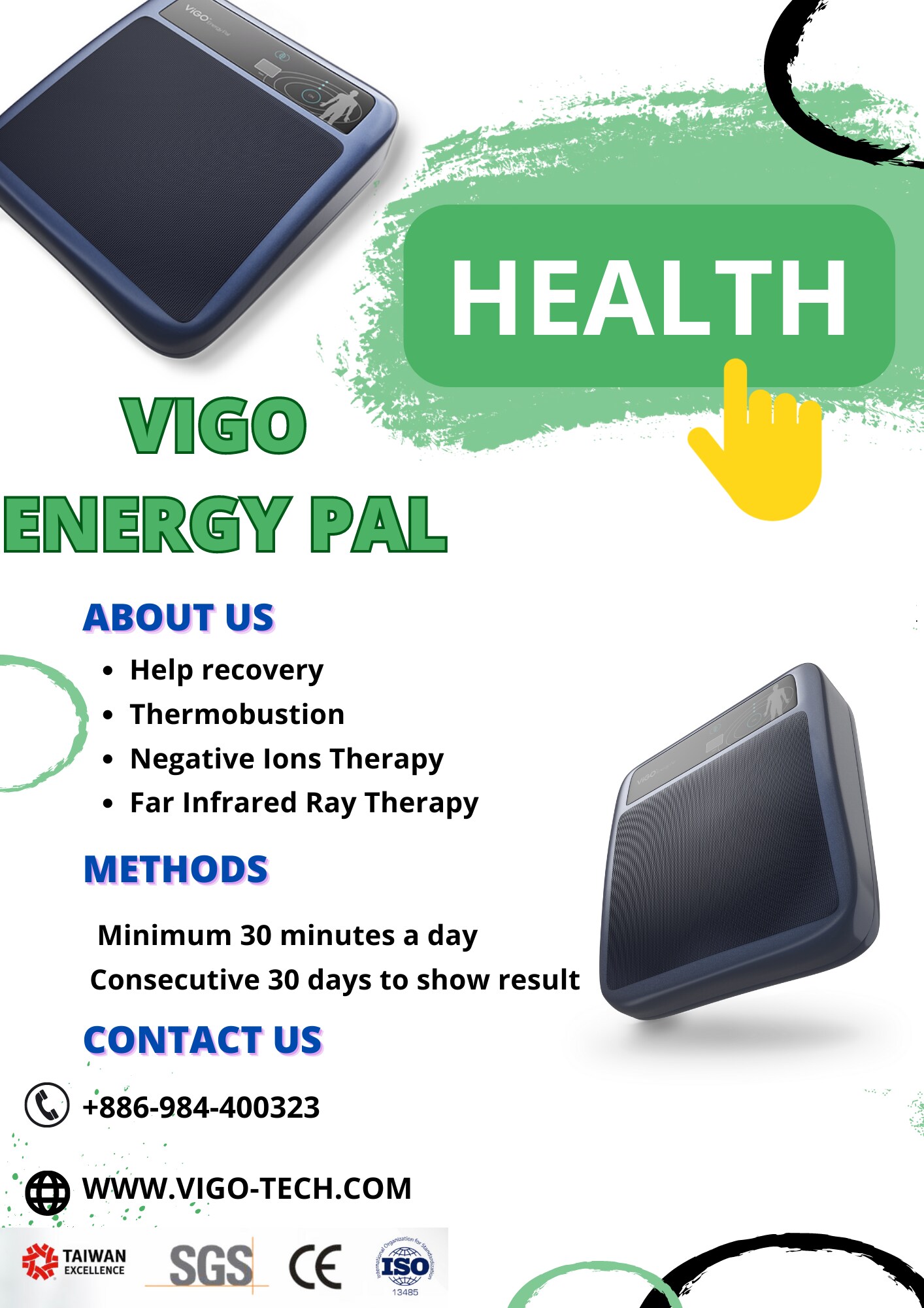 Holistic Medicine - PEMF Physical Therapy Machine | Taiwantrade