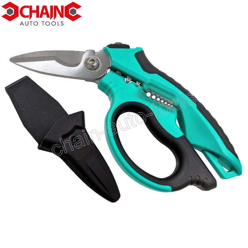 MULTI-FUNCTION HEAVY DUTY ELECTRICIAN SCISSORS | Taiwantrade