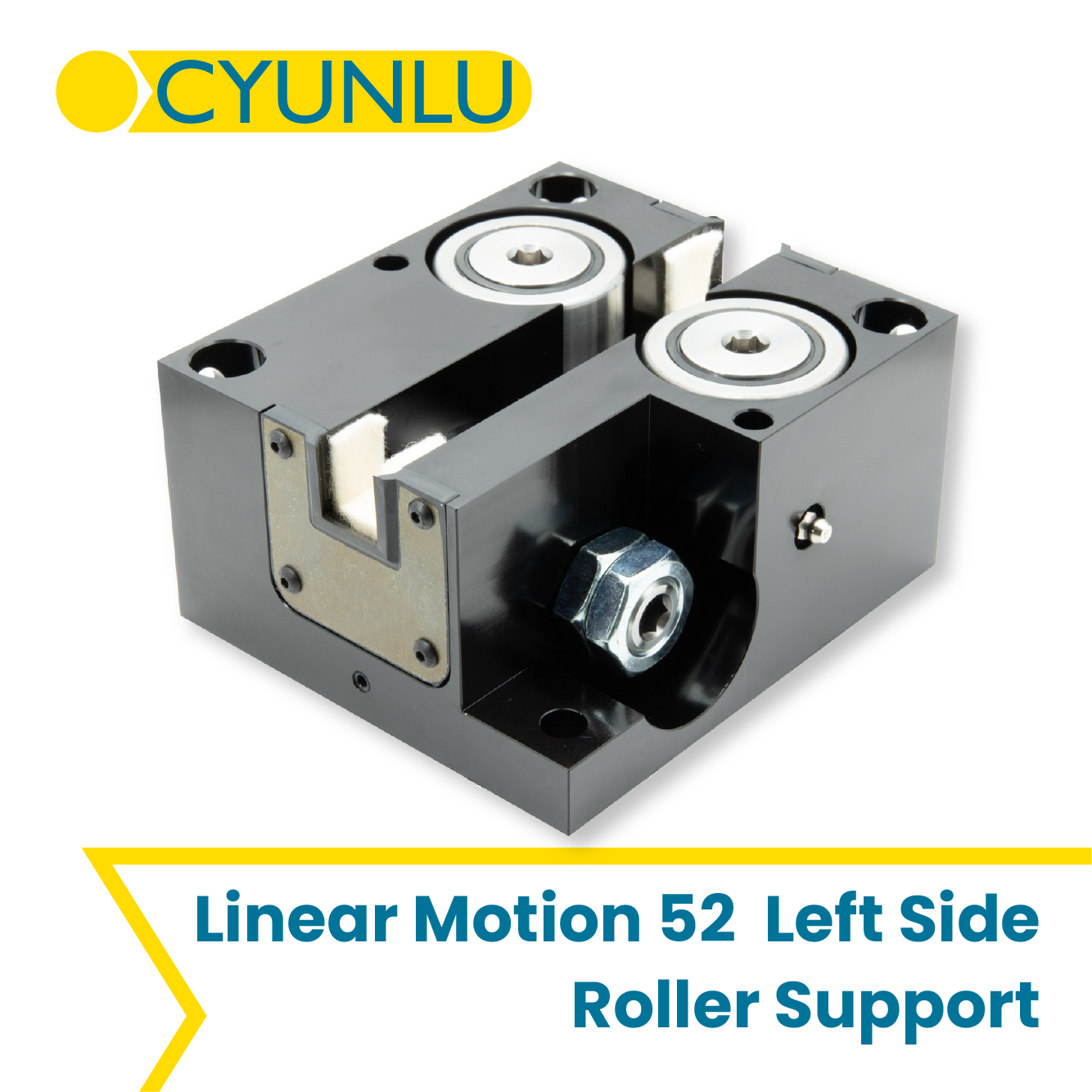 Linear Motion 52 Left Side Roller Support | Taiwantrade
