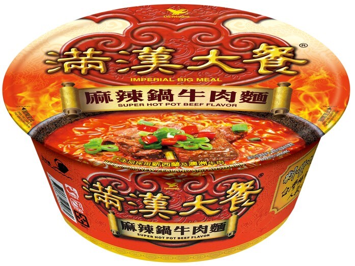 Uni-President【 Imperial Big Meal Instant Noodle】 - Hot Pot Beef Flavor ...
