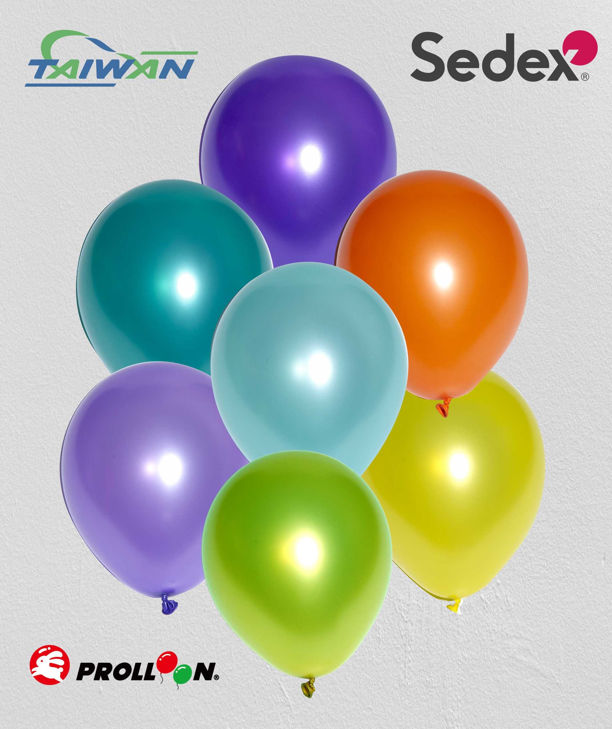 Thicken Latex Metallic Multicolor Balloons | Taiwantrade.com