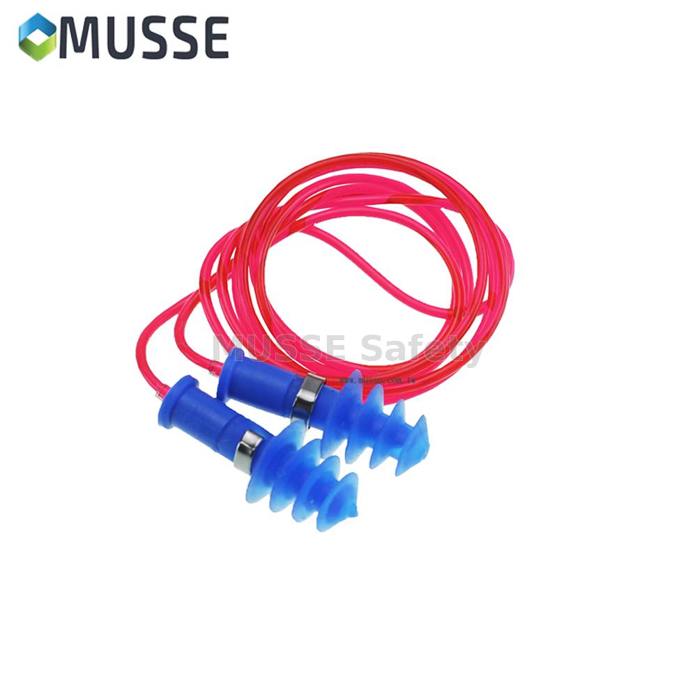 Blue earplugs | Ear plugs with cord | Noise protection ear plugs ...