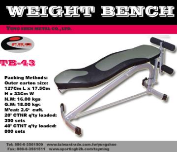 Contoured Back Support Bench | Taiwantrade.com