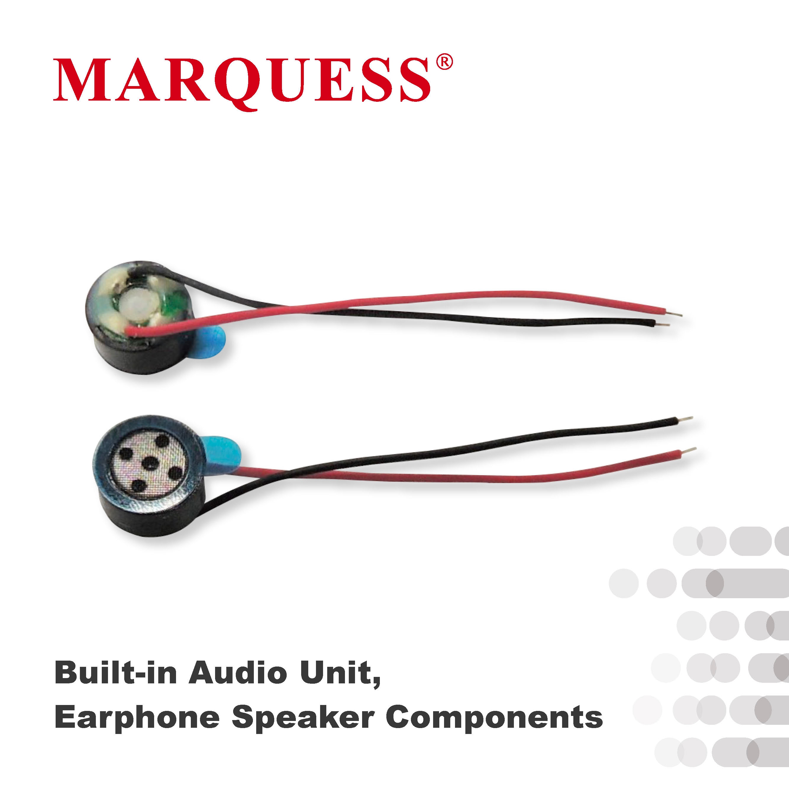 Manufacturer of Built-in Audio Unit, Earphone Speaker Components ...