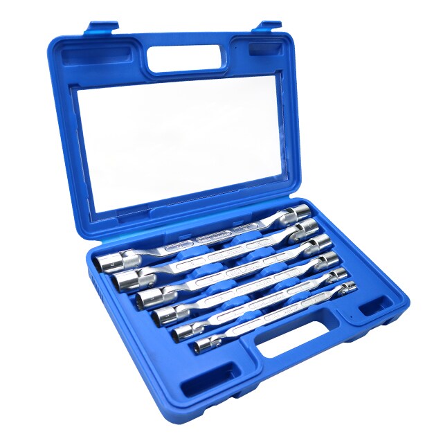 6 PCS DOUBLE FLEXIBLE SOCKET WRENCH SET | Taiwantrade