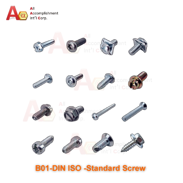 B01-DIN ISO -Standard Screw | Taiwantrade