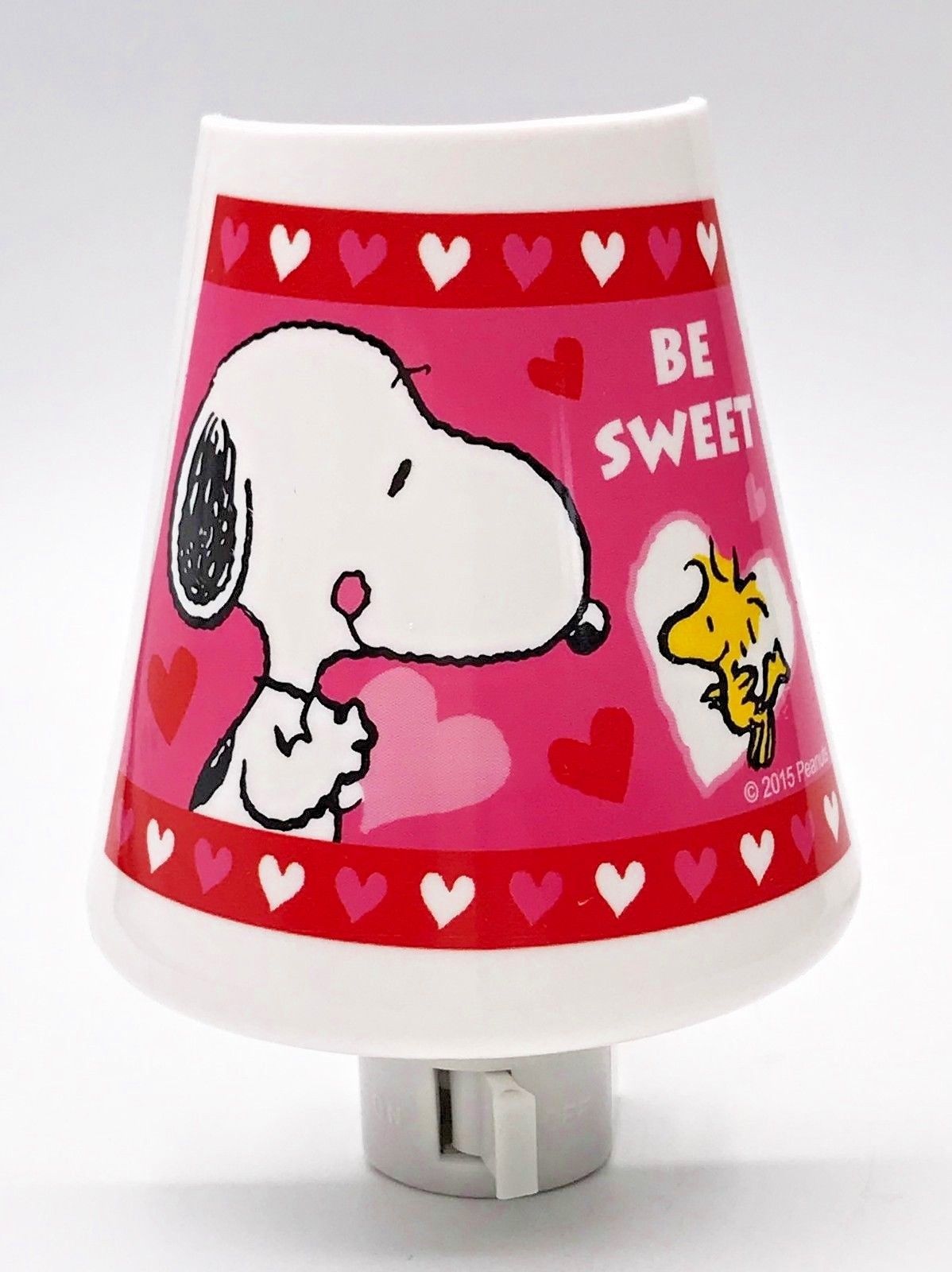 SNOOPY Night Light with LED Bulb E12 Base AC110V 0.5W Cute Sweetheart ...