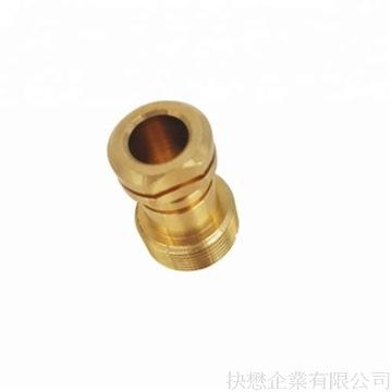 Custom made CNC milling turning Brass Connector | Taiwantrade