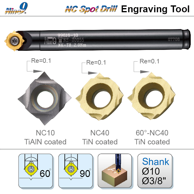 90 degree engraving tool with indexable carbide inserts | Taiwantrade