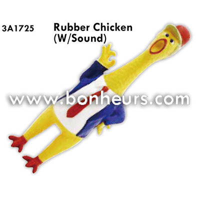 WITH SOUND RUBBER CHICKEN | Taiwantrade