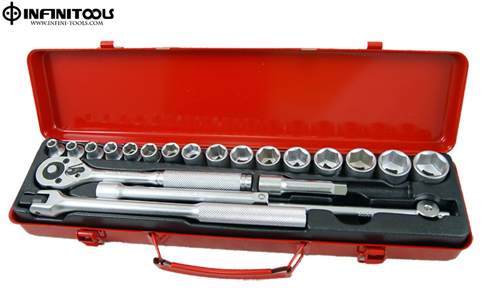 21-piece Socket Set ,3/8" Drive | Taiwantrade