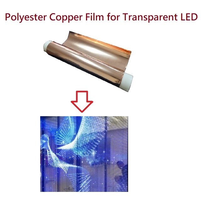 Transparent LED material, 2Layer PET Copper Film | TOP Nanometal ...
