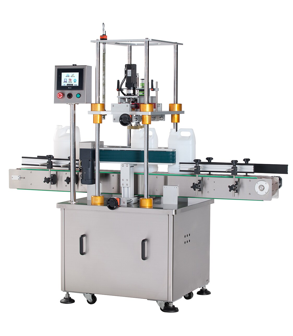 Automatic Screw Cap Capping Machine For Glass Bottles | Taiwantrade