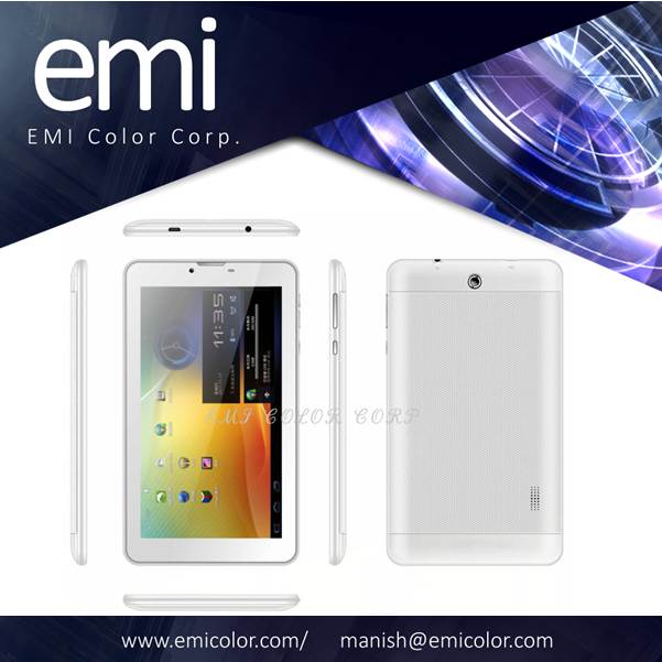 7.85 inch IPS tablet pc with Quad-Core@1.3GHz, Bluetooth, 3G, 4G, GPS ...