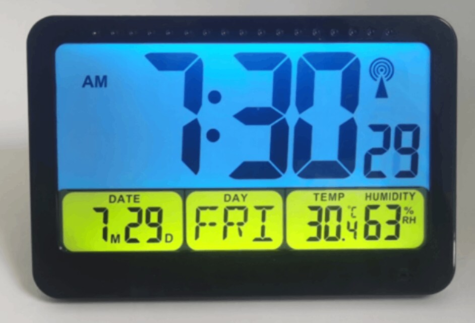 Big LCD Table Clock | Taiwantrade