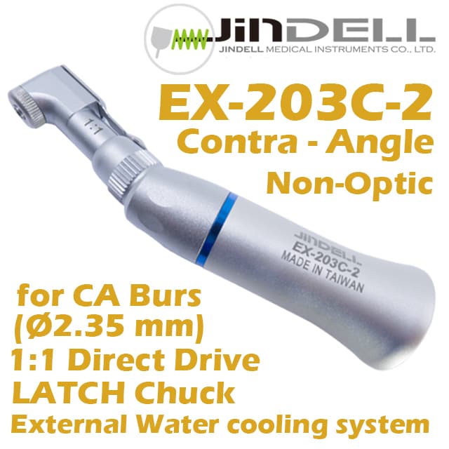 EX-203C-2- NON-OPTIC EXTERNAL WATER 1:1 DIRECT DRIVE LATCH CHUCK CONTRA-ANGLES | Taiwantrade