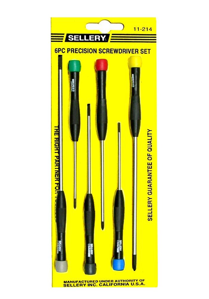 6PC PRECISION SCREWDRIVER SET | Taiwantrade.com
