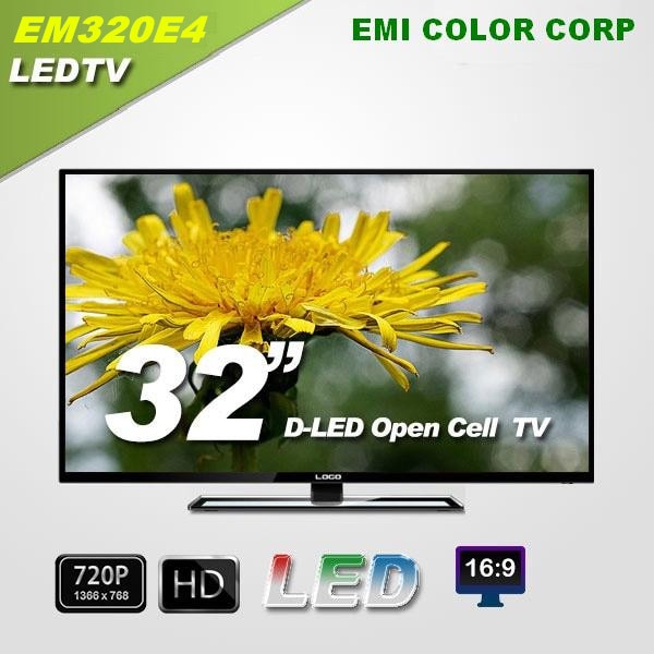 Manufacture 32 inch ELED TV, 1080P LED TV, support 1920*1080, Full HD ...