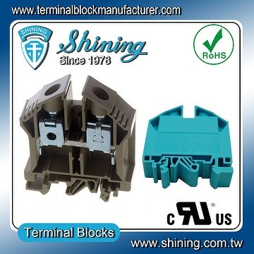 TF-G35 Euro Style Combined Type 35mm Ground Terminal Block Connector ...