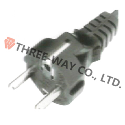AC cord Plug 2 Round pins | Taiwantrade