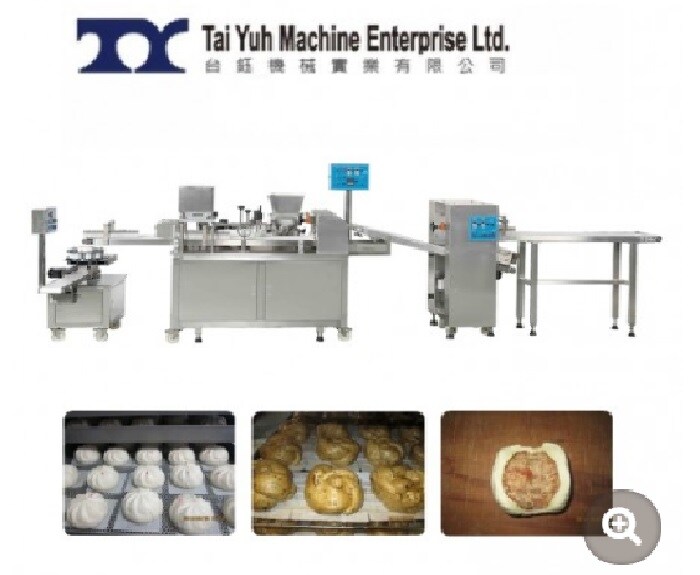 Encrusting Machine ,Automatic Steamed Bun Stuffing and Making Machine ...