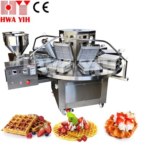HY-910 Automatic Continuous Waffle Biscuit Maker Machine | HWA YIH GIN ...