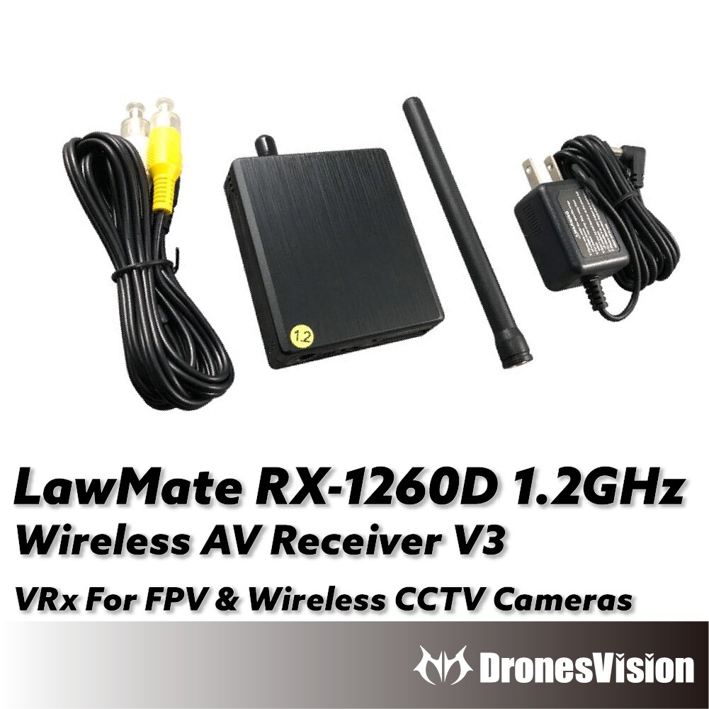 LawMate 1.2GHz Wireless AV Receiver V3 | Taiwantrade.com