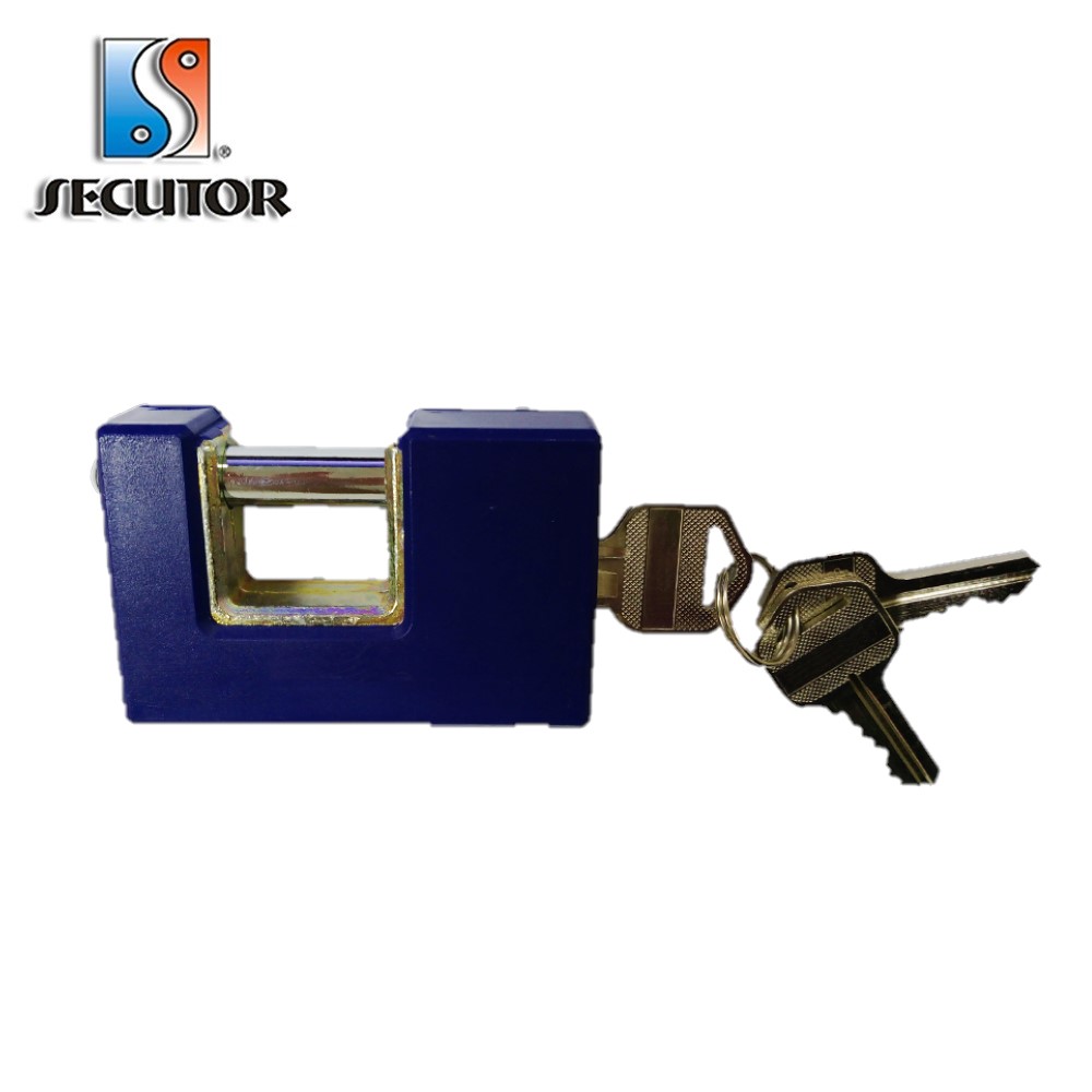 Plastic Cover Rectangular 75mm Padlock | Taiwantrade